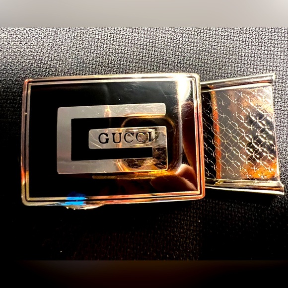 Gucci | Accessories | Vintage Authentic Gucci Belt Buckle | Poshmark